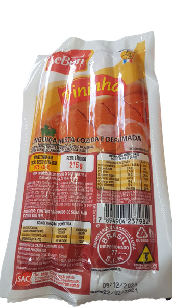 Mumu Laticinios - Pindorama | LINGUICA FININHA DEFUMADA LEBON 215G