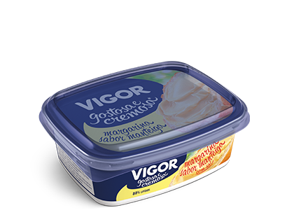 Mumu Laticinios - Cabana | MARGARINA VIGOR 250G SABOR MANTEIGA