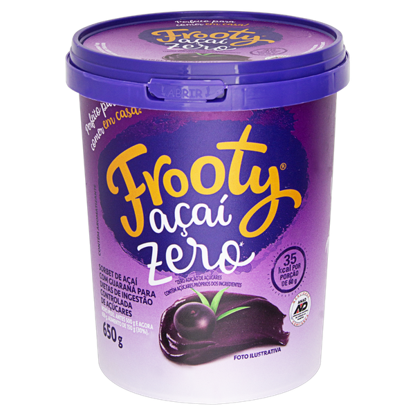 Mumu Laticinios - Pindorama | SORBET DE ACAI ZERO FROOTY 650G 6