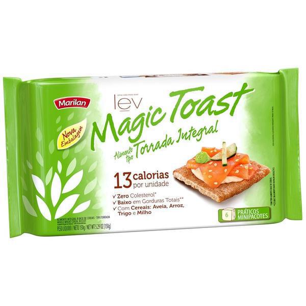 Mumu Laticinios - Pindorama | TORRADA LEV MAGIC TOAST INTEGRAL 150G 24