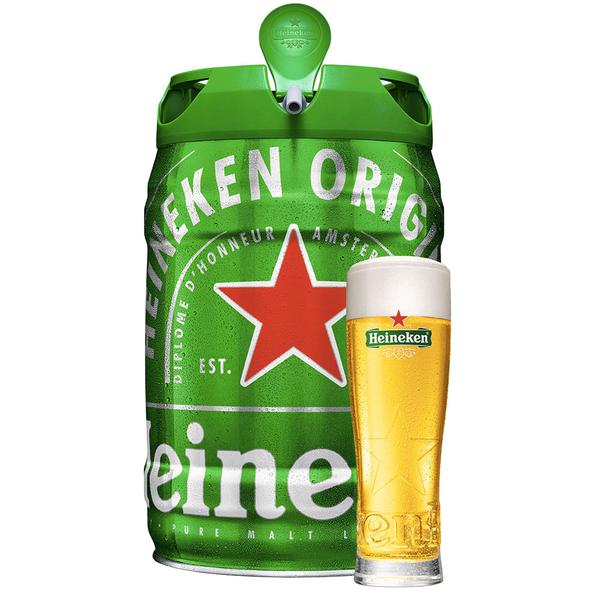 Empório Norte Sul | CERVEJA BARRIL CHOPP HEINEKEN 5L