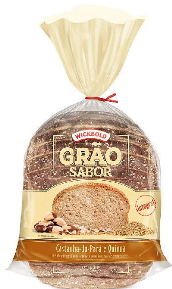 Empório Norte Sul | PAO WICKBOLD GRAO SABOR CAST/QUINOA 500G