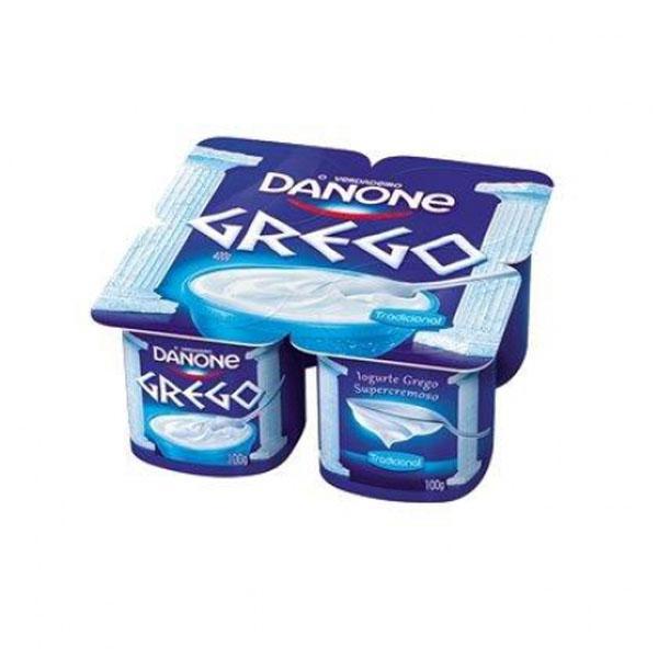 Paxá Supermercados | IOGURTE GREGO DANONE ORIGINAL 400G C/4 UNIDADES 100G