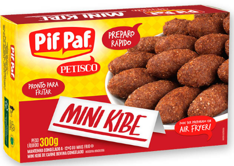 Paxá Supermercados | MINI KIBE PIF PAF 300G