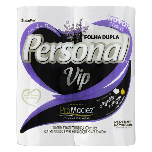 Paxá Supermercados | PAPEL H PERSONAL VIP F D 30M C/4 PERF CH