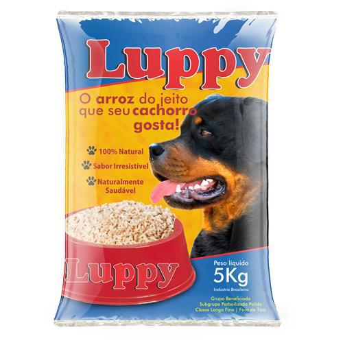 Supermercado Pequeno Mundo | ARROZ LUPPY 5KG PARBOILIZADO P/CÃES