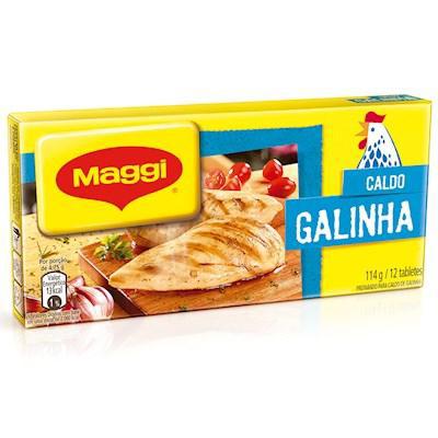 Peruzzo Supermercados - Bagé | CALDO TAB MAGGI MENOS SODIO 114G, GALINH