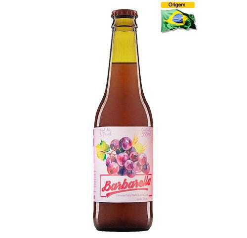 Peruzzo Supermercados - Bagé | CERVEJA BARBARELLA FRUIT UVA 355ML