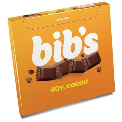 Peruzzo Supermercados - Bagé | CHOCOLATE BARRA BIBS 40% CACAU 61,5G C/5