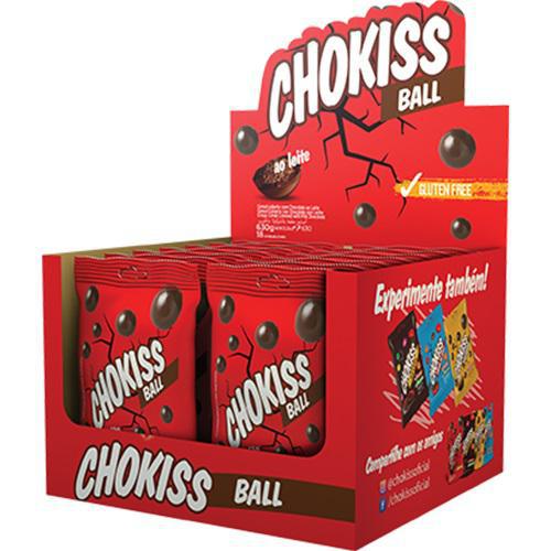 Peruzzo Supermercados - Bagé | CHOC CHOKISS BALL AO LEITE 35G