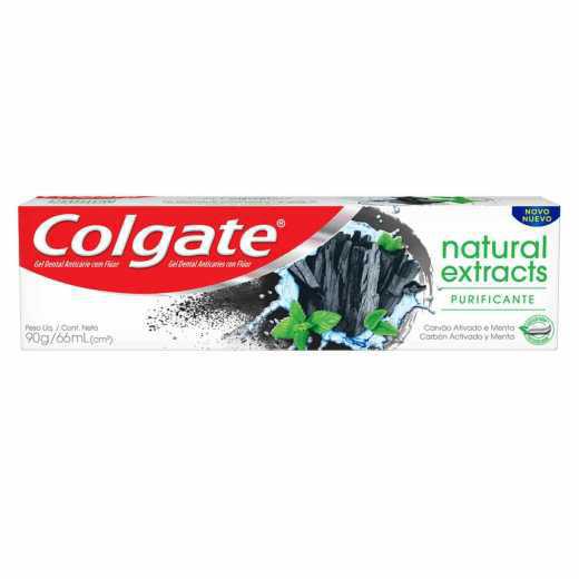 Peruzzo Supermercados - Bagé | CREME DENTAL COLGATE NAT EXTRACTS PURIF 90G