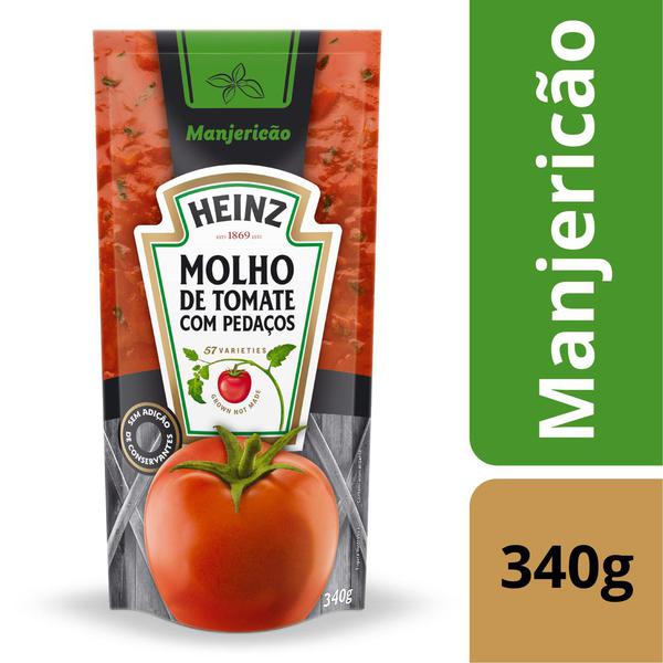 Peruzzo Supermercados - Bagé | MOLHO DE TOMATE HEINZ MANJERICAO SC 340G