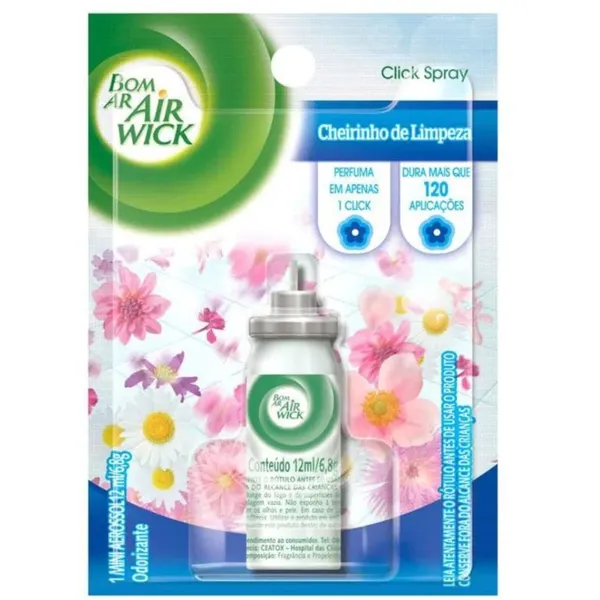 Loja 02 (Av Brasil Votuporanga) | BOM AR CLICK SPRAY 12ML REFIL CHEIRO ...