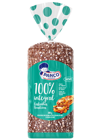 Loja 02 (Av Brasil Votuporanga) | PÃO PANCO 380G 100% INTEGRAL CASTANHA ...