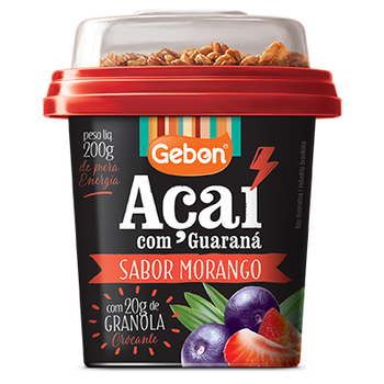 Primato Supermercado | ACAI GEBON 500G MORANGO