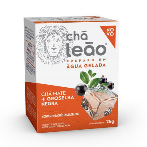 Primato Supermercado | CHA MATE LEAO GELADO C/10 MATE C/GROSELHA NEGRA