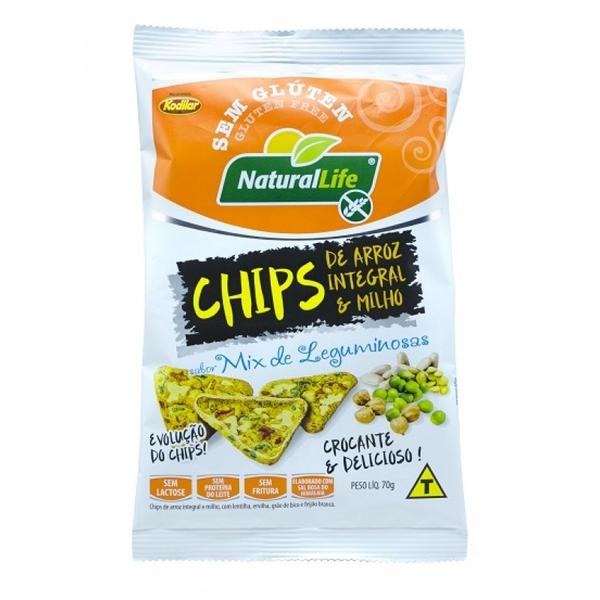 Primato Supermercado | CHIPS NATURAL LIFE 70G S/GLUT MIX LEGUMINOSAS
