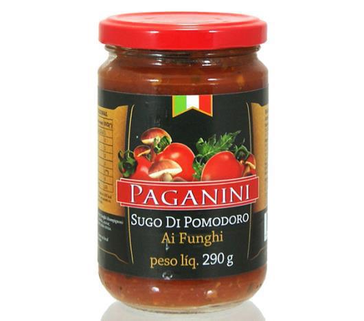 Primato Supermercado | MOLHO TOMATE PAGANINI 290G AI FUNGHI