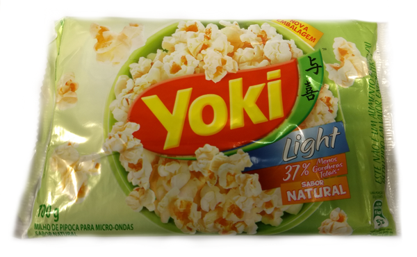 Primato Supermercado | PIPOCA MICRO-ONDAS YOKI 100G NATURAL LIGHT