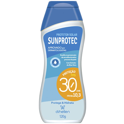 Primato Supermercado | PROTETOR SOLAR SUNPROTEC 120G FPS30