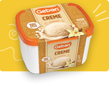 Primato Supermercado | SORVETE GEBON 1,5L CLASSICO FLOCOS