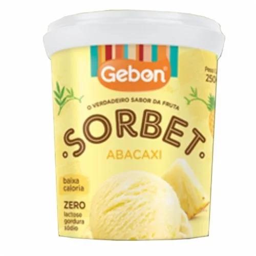 Primato Supermercado | ZZZ INATIVAR SORVETE GEBON SORBET 250G ABACAXI
