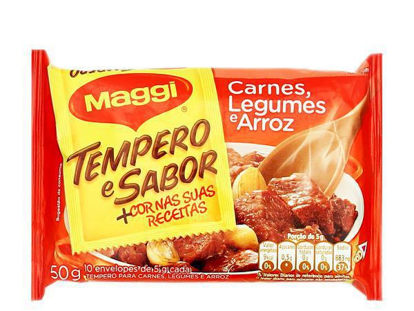 Primato Supermercado | TEMPERO MAGGI 50G CARNE/LEG/ARROZ