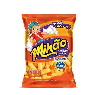 Primo Supermercado | SALGADINHO MILHO MIKAO GALINHA CAIPIRA 28G