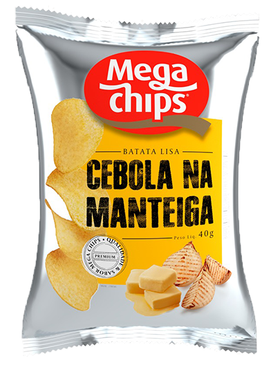 Supermercado Catalão | BATATA MEGA CHIPS CEBOLA NA MANTEIGA 40G