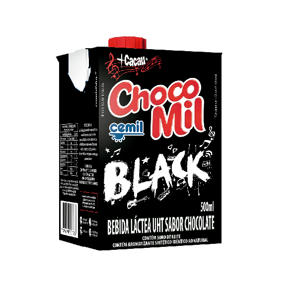 Supermercado Catalão | BEBIDA LACTEA CHOCOMIL BLACK 500ML