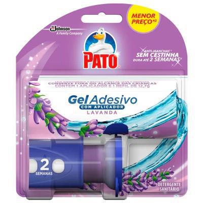 Supermercado Catalão | PATO GEL ADESIVO APLICADOR LAVANDA C/2 DISCOS