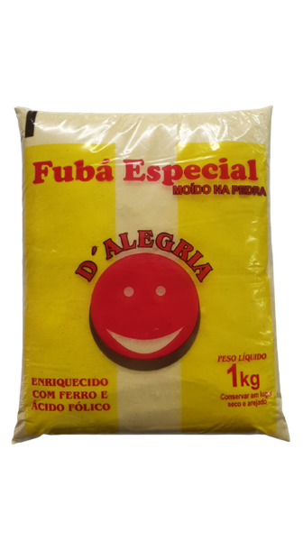 Super Itaipu | FUBA D'ALEGRIA 1KG.MOIDO A PEDRA
