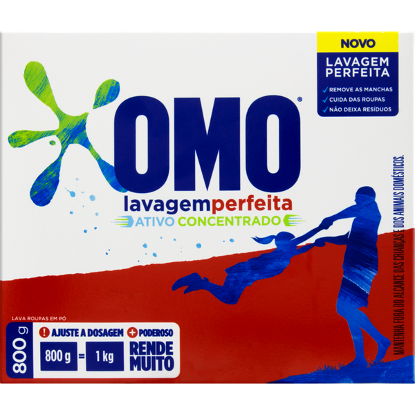 Brasão Supermercados | Sabao Em Po Omo 800g