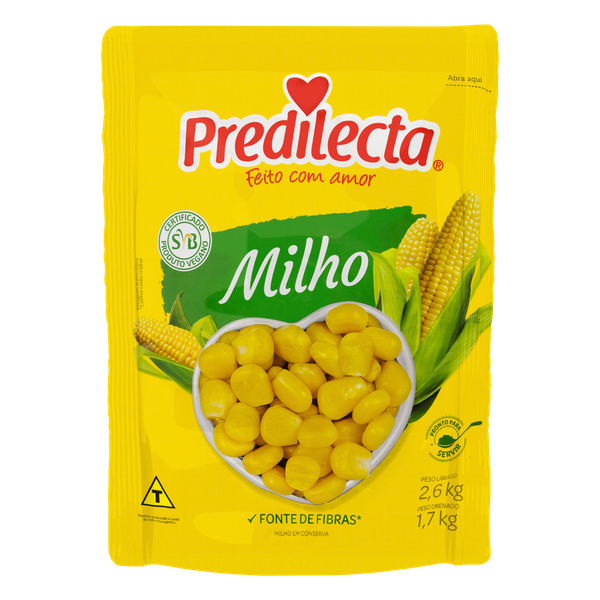 Supermercados Poupy | MILHO VERDE PREDILECTA 1.7KG SACHE
