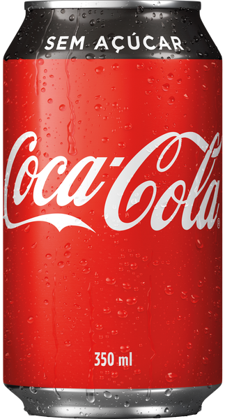 Supermercados Poupy | REFRIGERANTE COCA COLA ZERO 350ML