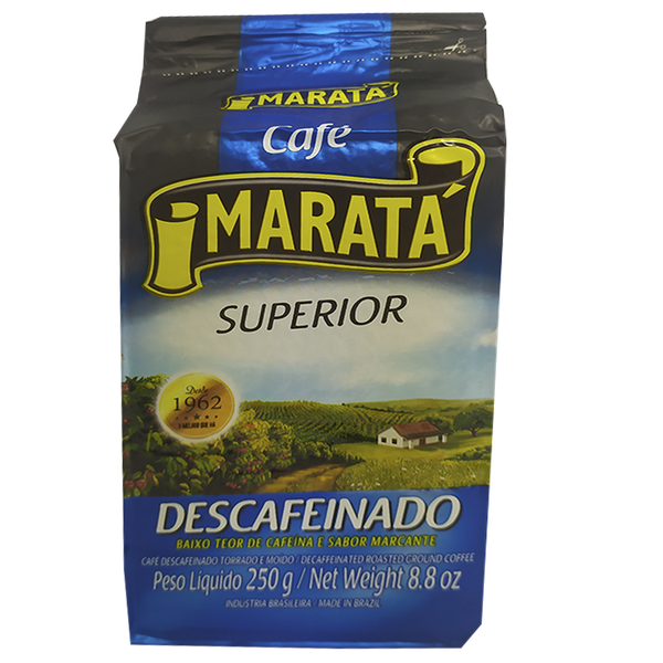 Supermercado Santa Fé | CAFE MARATA VACUO SUPERIOR DESCAFEINADO 250G