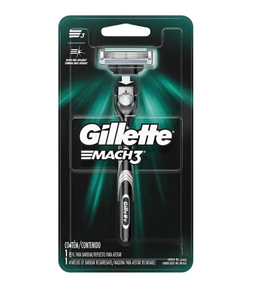 Unicooper Supermercados | APARELHO GILLETTE MACH 3 SM C/ 1UN