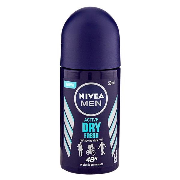 Unicooper Supermercados | DESODORANTE NIVEA ROLL ON MEN DRY FRESH 50ML
