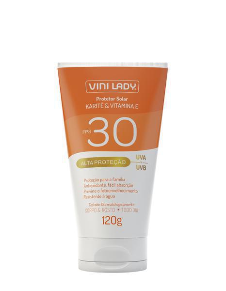 Unicooper Supermercados | PROTETOR SOLAR VINI LADY 30FPS 120G