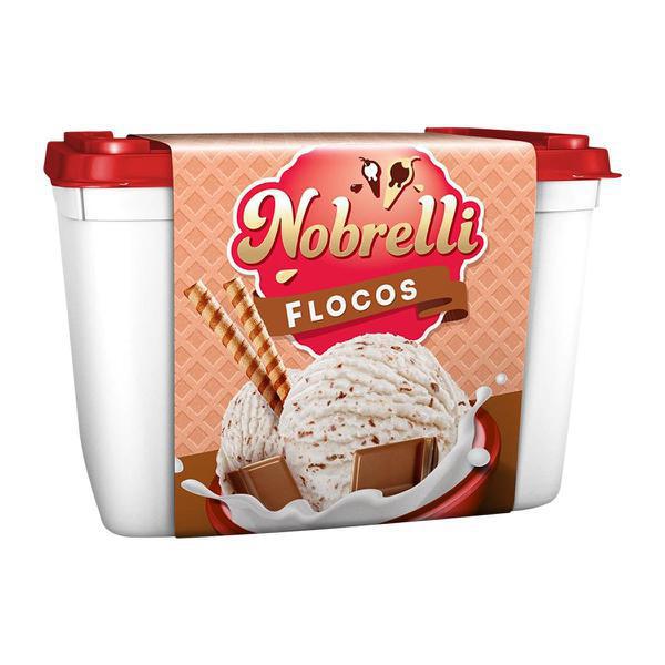 Casa Vergara | SORVETE NOBRELLI 1,5L FLOCOS